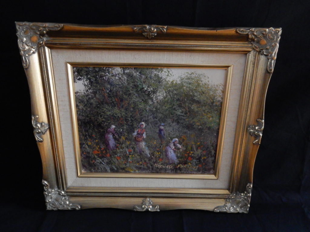 Colin Maxwell Parsons. Gathering Fruit. SOLD – Hayward Antiques